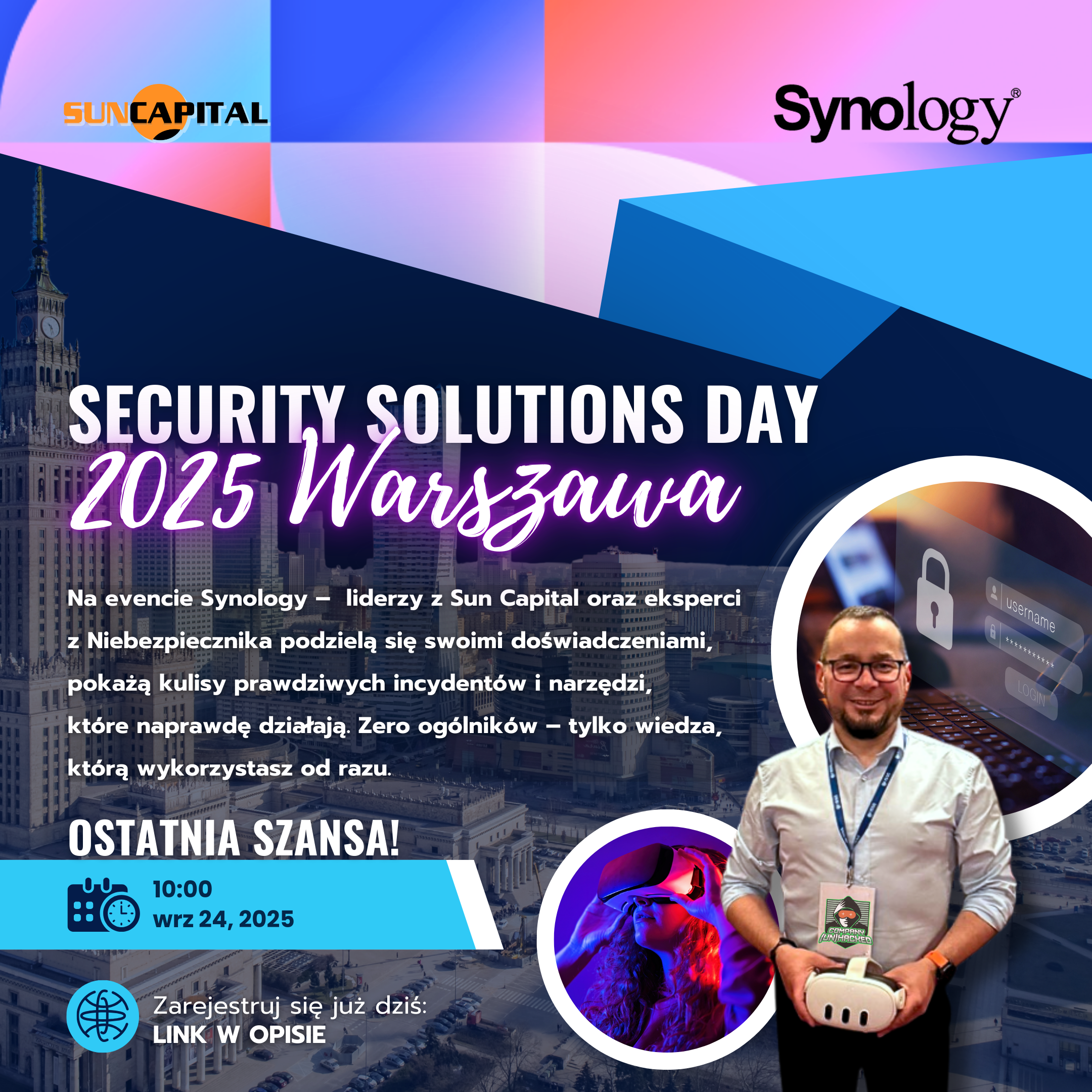 Synology Security Solutions Day 2025 w Warszawie – Sun Capital ...